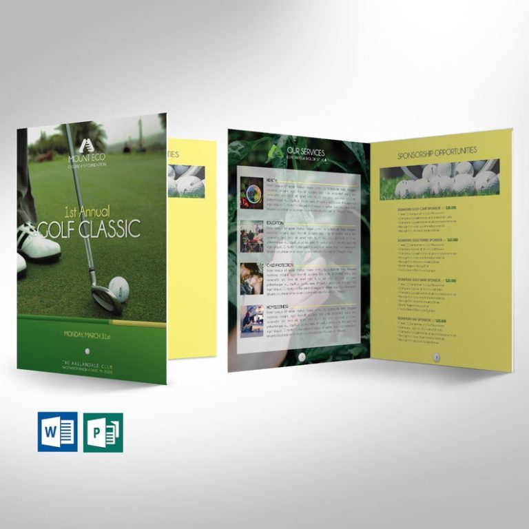 29 Best Golf Print Templates, Flyer, Brochure for Sports, Godserv